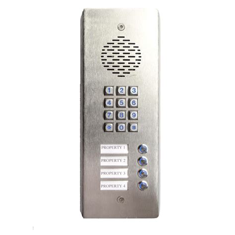 4g Gsm Intercom With Keypad 4 Button Ste Shop