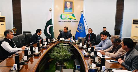 Progress Review Meeting Of Development Projects Cda Gallery