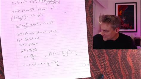 Reviewing Calculus 1 Optimization Problems Youtube