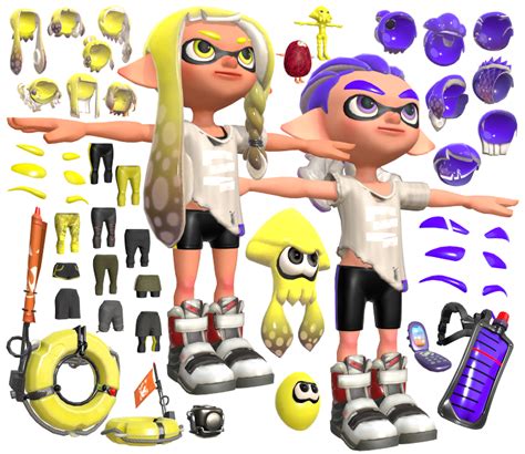Inkling Splatoon 3 Nintendo Switch The Models Resource