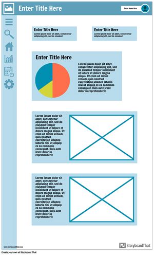 Homepage Wireframe Storyboard By Wireframe Template Maker