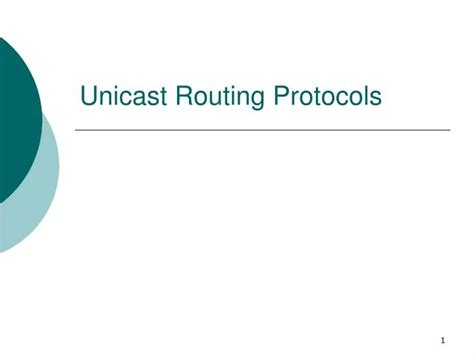 Ppt Unicast Routing Protocols Powerpoint Presentation Free Download