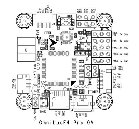 Betaflight Omnibus F Pro V Flight Controller