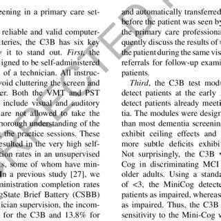 Screenshot Of The Processing Speed Test See Text For Details Download Scientific Diagram