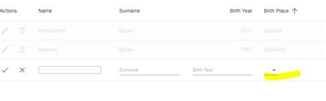 Reactjs Styling Create Row Input Elements In Material Table Stack