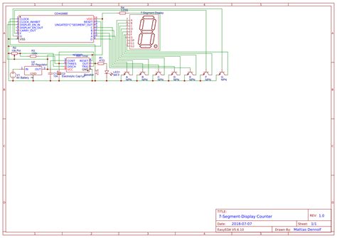 Segment Display Counter Platform For Creating And Sharing Projects
