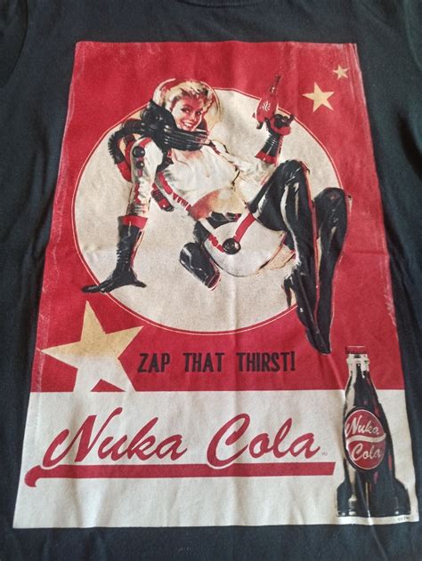 Camiseta Vintage De Nuka Cola Nick Cave Poster Fallout Retro T Shirt