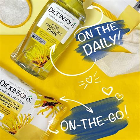 Dickinsons Original Witch Hazel 25 Ct 2 Pack Medorna
