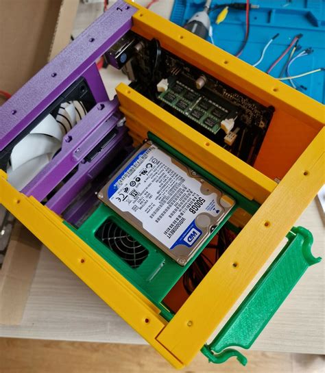 Free Stl File Mini Itx Nas Case With Hotswap Hdd Tray 💻 ・template To