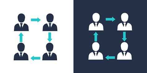 워크플로 아이콘입니다 단색 아이콘 벡터 그림입니다 웹 사이트 디자인 로고 앱 템플릿 Ui 등 개념에 대한 스톡 벡터 아트 및 기타 이미지 Istock