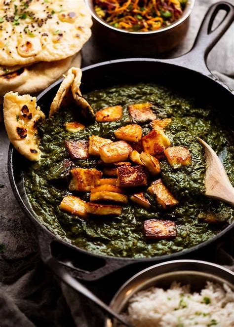 Palak Paneer Indian Spinach Curry With Homemade Fresh Cheese Artofit