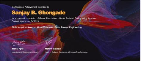 Sanjay Ghongade On Linkedin Persistent Genai