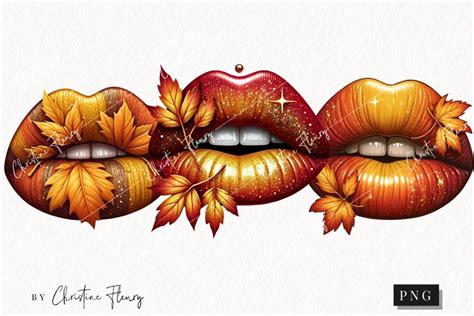 Fall Leaf Lips Fall Png 4535580