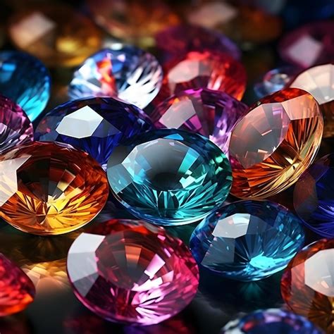 Premium Ai Image Sparkling Gem Texture