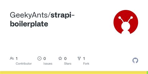 Github Geekyantsstrapi Boilerplate