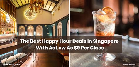 The Best Happy Hour Deals In Singapore With As Low As 9 Per Glass