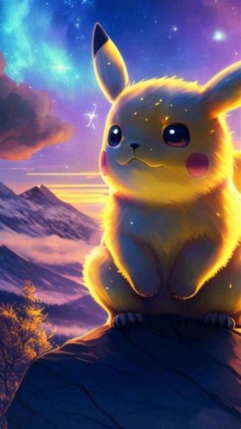 Pika Pika Pikachu Pika Pika Pikachu ️ ️ Póster De Pokemon Arte