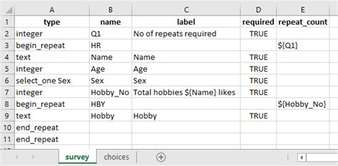 Repeating Group Within A Repeating Group Form Building Kobotoolbox Community Forum
