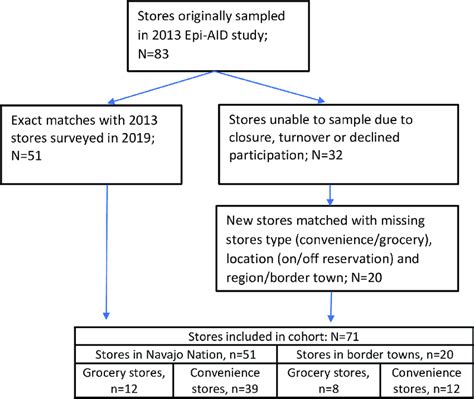 Flowchart Of Store Selection Download Scientific Diagram