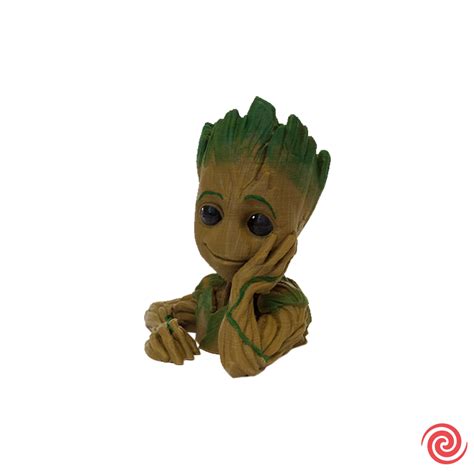 3d Maceta Marvel Guardianes De La Galaxia Groot Chico