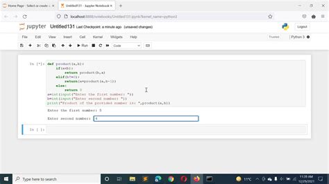 python program to find the product of two numbers using recursion youtube