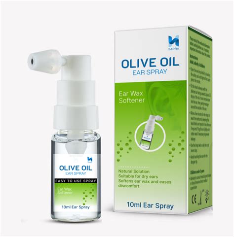 Olive Oil Ear Spray Sapra Healthcare