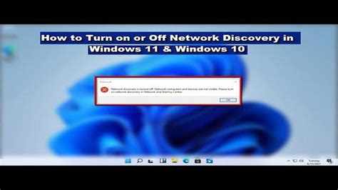 How To Enable Network Discovery In Windows 10 11