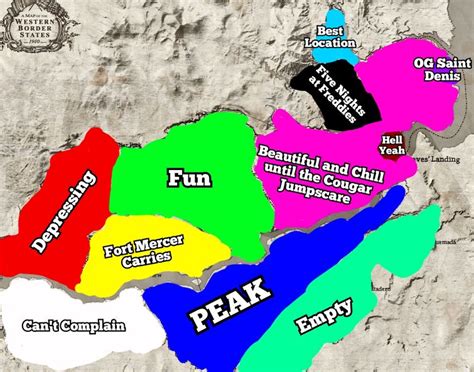How I See The Rdr1 Map Fandom