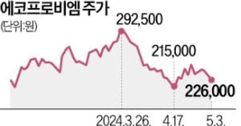 길어지는 전기차 캐즘에코프로비엠 일보후퇴 양극재 투자 속도조절