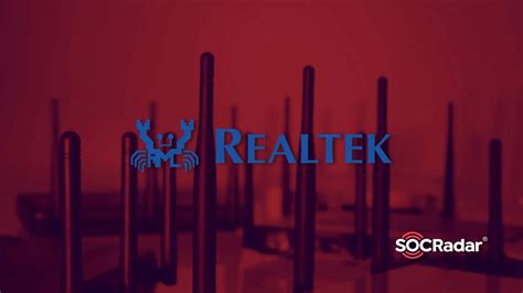 Exploit Code Of Critical Realtek SDK Vulnerability Released SOCRadar Cyber Intelligence Inc