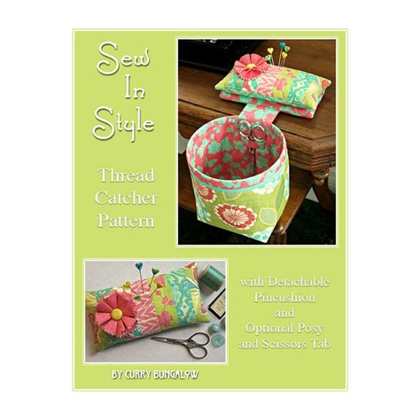 Sew In Style Thread Catcher Sewing Pattern Digital Download Sewing