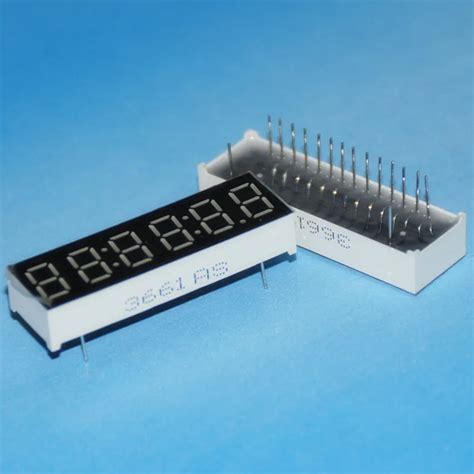 Aliexpress Com Buy 2pcs LED Timer Display 6 Digits Digital Clock Display RED Cathode 7 Segment