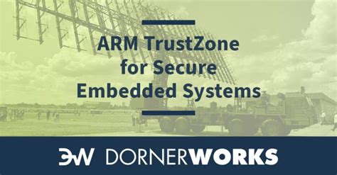 Arm Trustzone Secure Your Embedded Systems Dornerworks