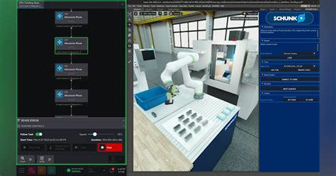 Partners Develop Automation Simulation Tool Schunk Ready Robotics