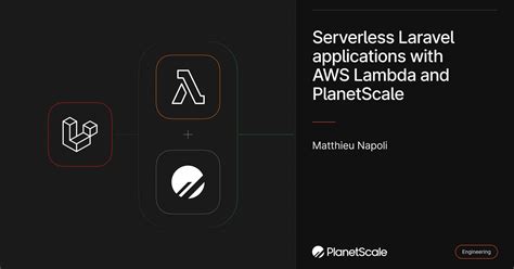 Serverless Laravel Applications With Aws Lambda And Planetscale Rphp