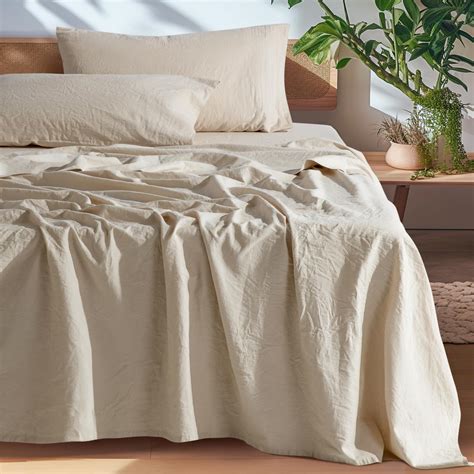 Sonoro Kate 100 French Pure Linen Sheets Breathable And Durable Line