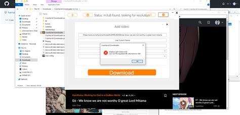 Getting M3u8 Error · Issue 748 · Hama3254crunchyroll Downloader V30 · Github