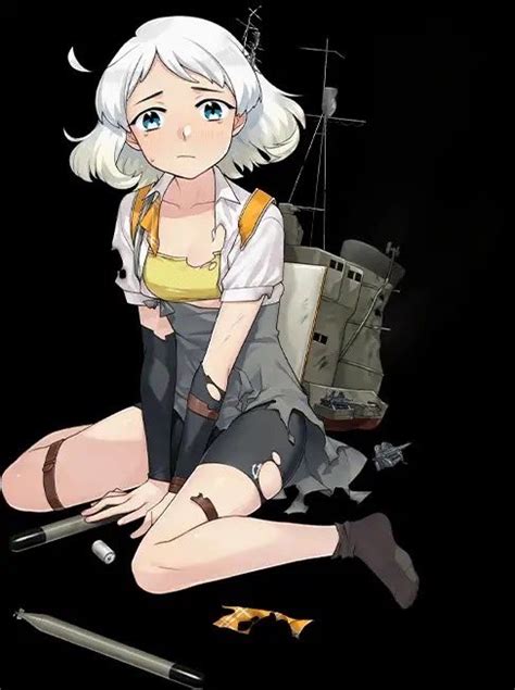 KAI on Twitter 駆逐艦夏雲 中破グラ立ち絵 艦これ 夏イベ 期間限定海域 https t co
