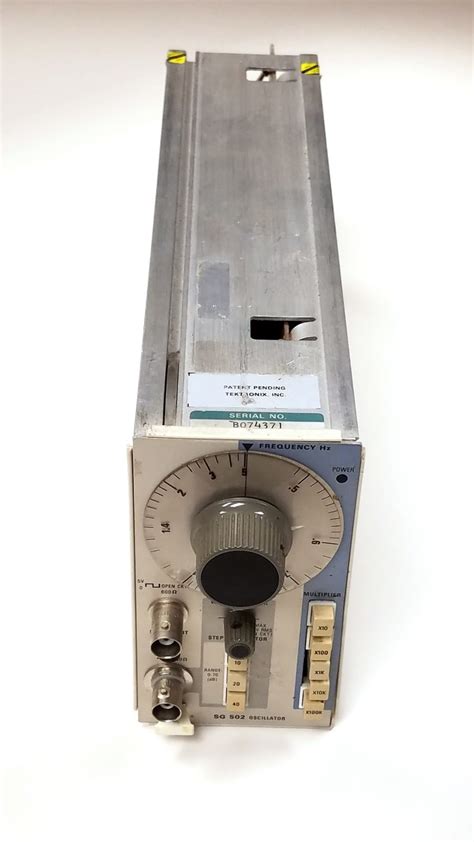 Tektronix Sg502 Low Distortion Oscillator Module For The Tm500 System Global Test Equipment
