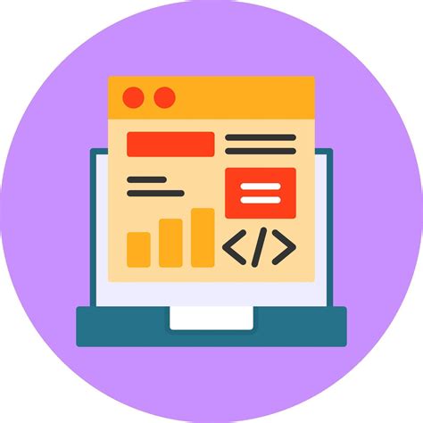 Code Deployment Flat Circle Style Icon 54681088 Vector Art At Vecteezy