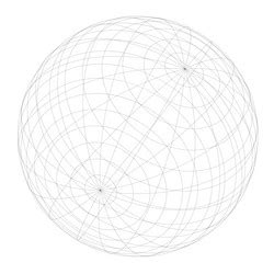 Ball Sphere Grid Triangle On Surface Royalty Free Vector