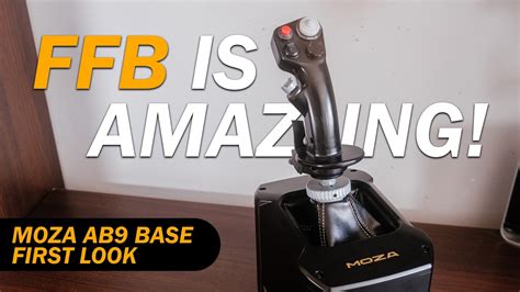 Hands On Experience Moza Ab9 Ffb Base First Look And Overview Youtube
