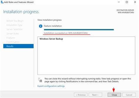 Server Backup Using Windows Server Backup Service Introserv