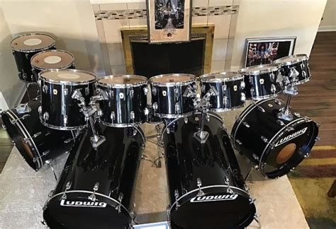 Eric Carr Setup Eric Carr Of Kiss Personal Drum Set 1989 Custom Hits