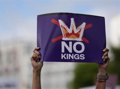Anti Trump No Kings Protests Flood American Streets Ahead Of Military