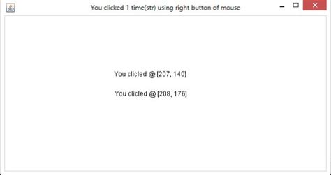 Introduction To Mouse Listener Class In Java