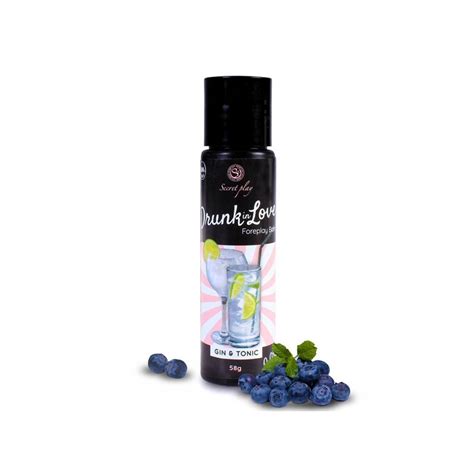 Jadalny Żel Intymny Gin Z Tonikiem Drunk In Love Foreplay Balm Gin