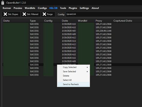 [bug] send to recheck crash · issue 535 · openbullet openbullet · github