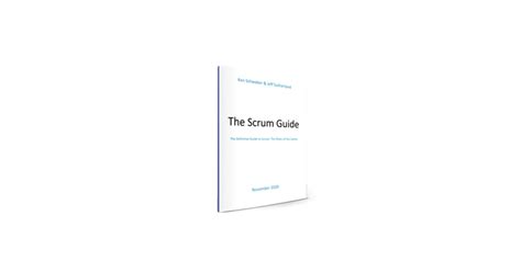 Scrum Guide 2020 Highlights