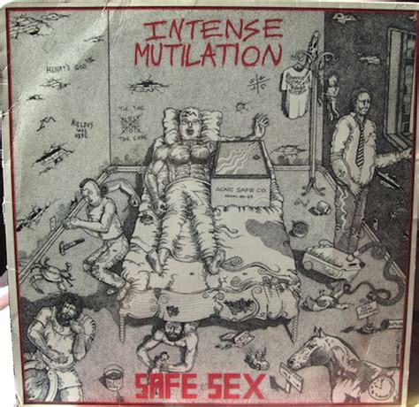 Intense Mutilation Safe Sex Vinyl Lp Album 1989 [r4464284